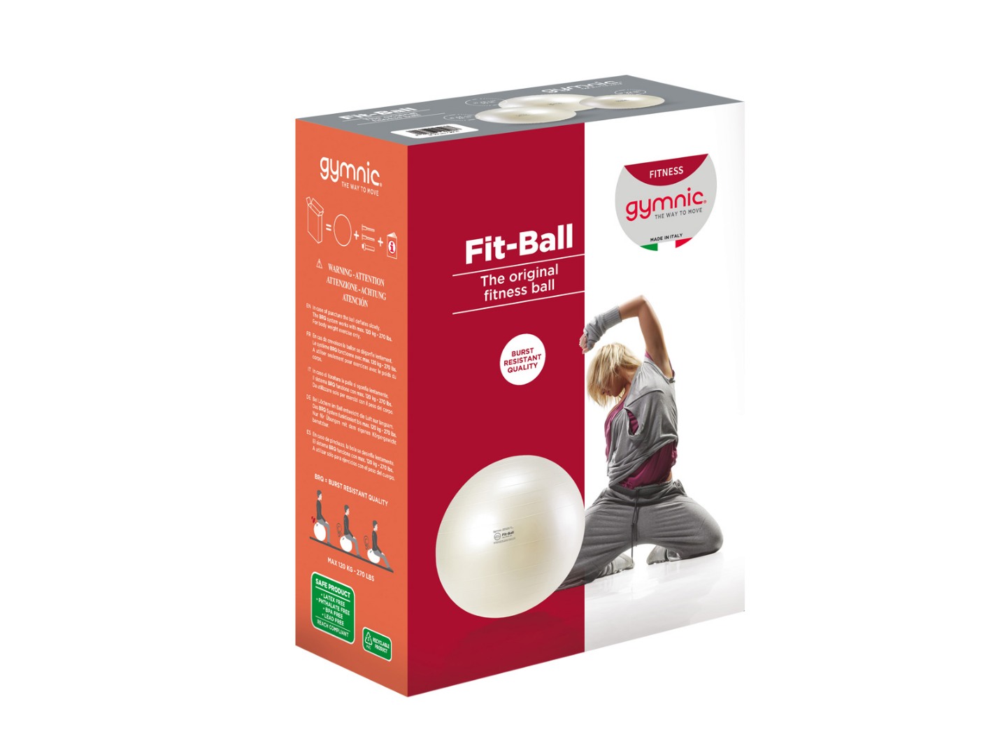 FIT-BALL 65cm ball ‒ FITBALL.bg